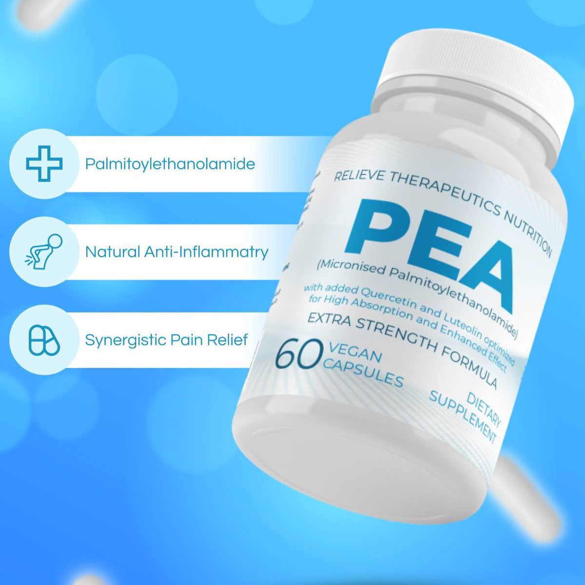 Natural Pain Relief: PEA Capsules - Fast Shipping! – PEA for PAIN
