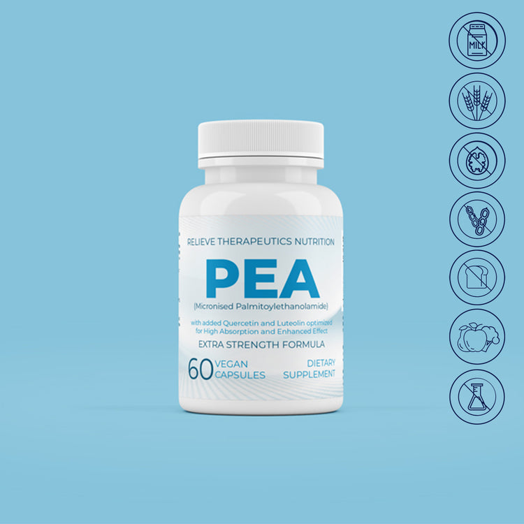 Natural Relief: Palmitoylethanolamide (PEA) Capsules – PEA for PAIN